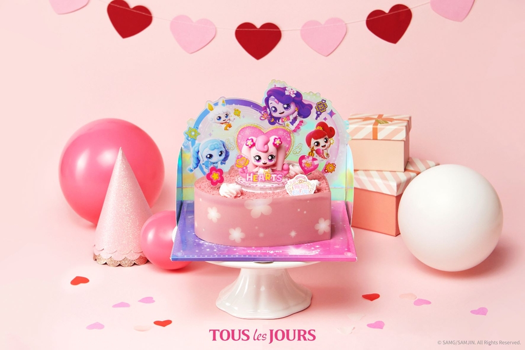 "티니핑 케이크의 귀환"…뚜레쥬르, 신제품 출시 | 연합뉴스