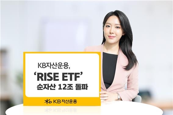 KB자산운용, RISE ETF 순자산 12조원 돌파 | 연합뉴스