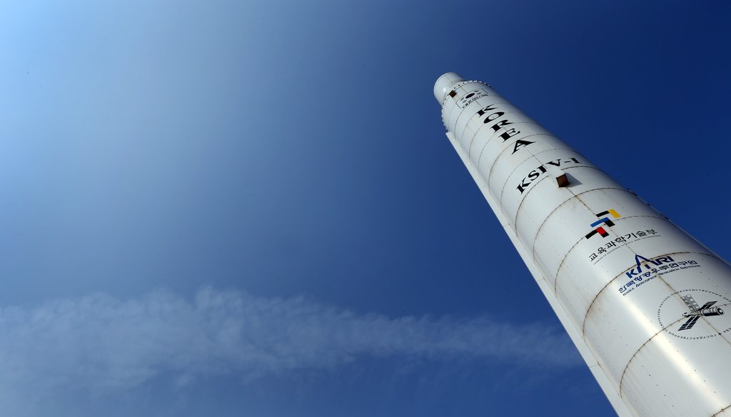 나로호 발사 위성 덮개(페어링) 분리(속보) | 연합뉴스