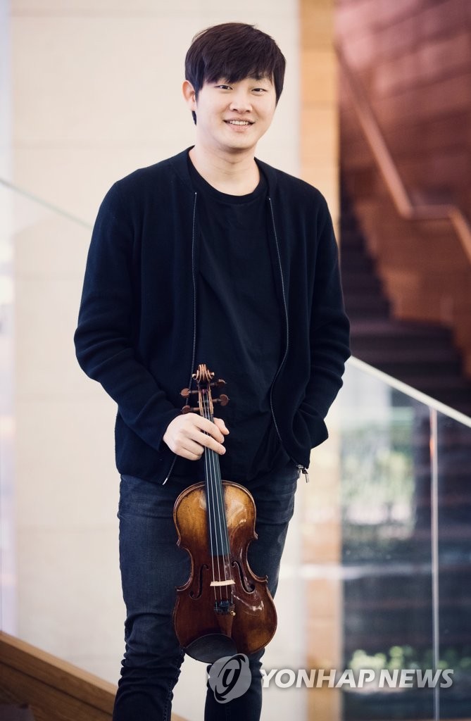 S. Korean violinist Kim Jae-young | Yonhap News Agency