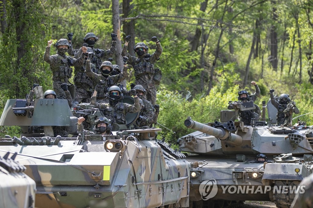 '육군 신임 장교 KCTC 전투 훈련 중' | 연합뉴스