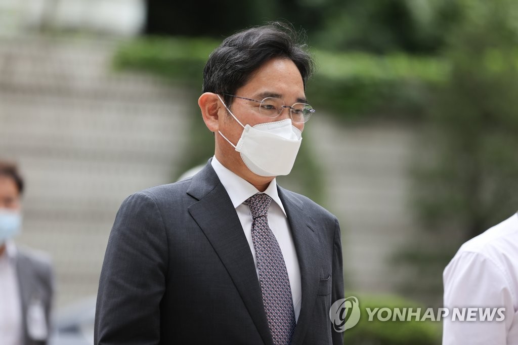 이재용 부회장 속행공판 출석 | 연합뉴스