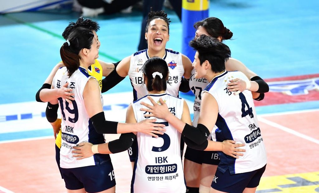 KGC인삼공사 꺾은 IBK기업은행 | 연합뉴스