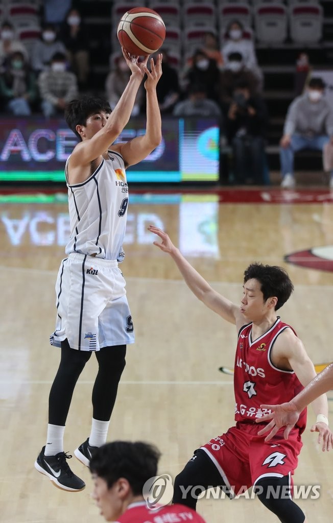 KCC 김지완 슛 | 연합뉴스