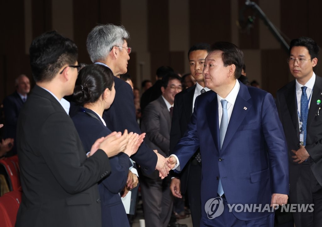 윤 대통령 아시아개발은행 연차총회 참석 연합뉴스