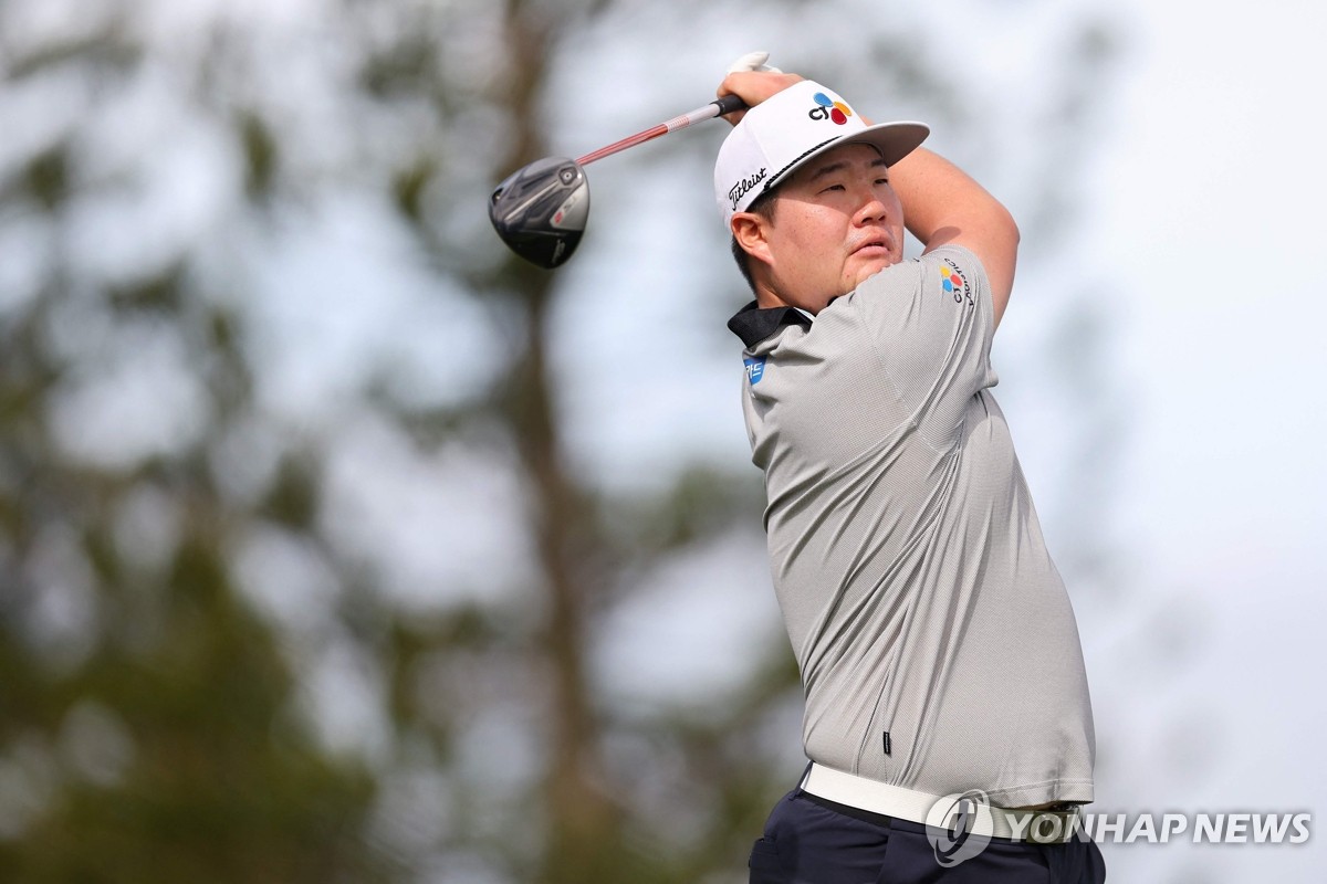 PGA 투어 개막전 1R 공동 2위에 오른 임성재 | 연합뉴스
